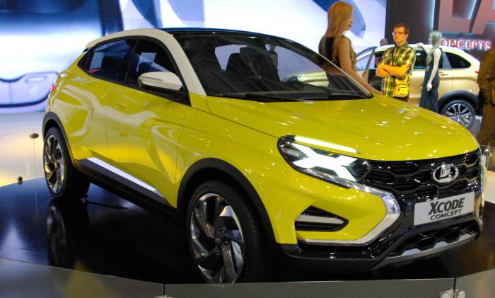 Лада Х Код фото, видео, технические характеристики, двигатель, размеры LADA XCODE Concept ...